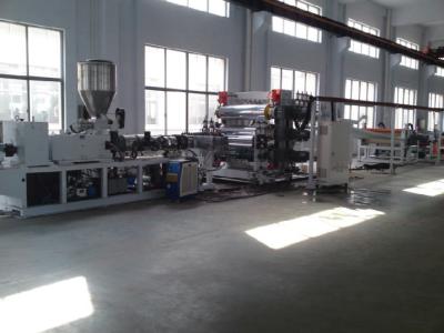 China 50HZ Full Automatic PVC Foam Board Extrusion Line With  Contactor for sale