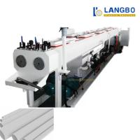 China Industrial PVC Pipe Production Line 16-63mm Double Belling Machine 37kW Extruder for sale