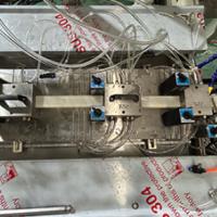 China PVC Price Tag Holder Extrusion Line Single Screw 45mm 37KW for Supermarket Shelf Tags for sale