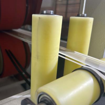 China PVC Price Tag Holder Extrusion Line Single Screw 45mm 37KW for Supermarket Shelf Tags for sale