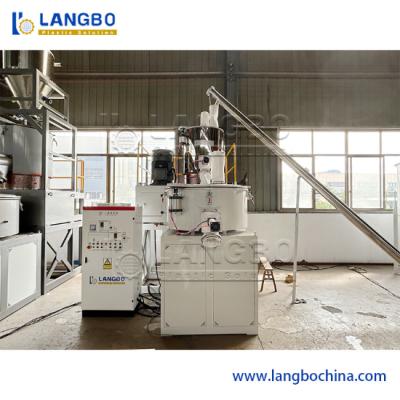 China PVC Mixer Machine High Shear Mixing 100L to 1300L Capacity for PVC Pipe Profile Production for sale