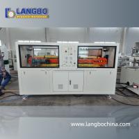 China PVC Profile Production Line Twin Screw Extruder 200-600mm Interior Decoration for sale