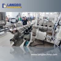 China PVC Profile Production Line Twin Screw Extruder 200-600mm Interior Decoration for sale