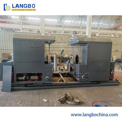 China CNC PVC PE PP Pipe Threading Machine 16-160mm Automatic Thread Cutter with PLC Control for sale
