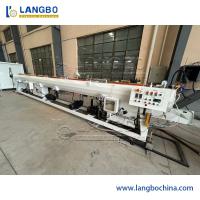 China PVC Pipe Making Machine 20-630mm Output 120-800kg/h Twin Screw Extruder for sale