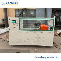 China Single Screw PP PE Pipe Extruder 33:1 L/D Ratio with Omron Temperature Controller for sale