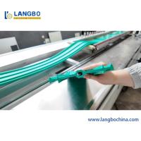 China PVC Waterstop Extrusion Line PLC Control 600mm Max Width 55KW Motor for Construction Joints for sale