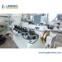 China PVC Waterstop Making Machine 55/110 Conical Twin Screw Extruder Automatic Cutting 18 Months Warranty for sale