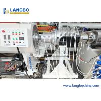 China PVC Pipe Extrusion Line Twin Screw 20-630mm 250KG/H Output for Industrial Pipe Manufacturing for sale