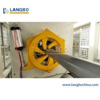 China PVC Pipe Extrusion Line 110mm-630mm Conical Double Screw Silent Pipe Production for sale