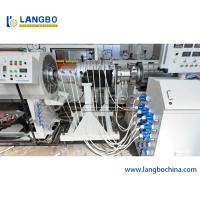 China PLC Controlled PVC Pipe Production Line with 16-630mm Diameter Range and CE ISO Certification for sale