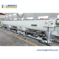 China PVC Pipe Extrusion Line 16-630mm Conical Twin Screw Extruder for UPVC Pipe Manufacturing for sale
