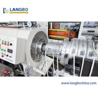 China CE ISO Certified PVC Pipe Production Line with Synchronized Fixed-Length Cutting and Uniform Wall Thickness Control for sale