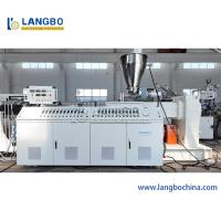 China CE ISO Certified PVC Pipe Production Line with Synchronized Fixed-Length Cutting and Uniform Wall Thickness Control for sale