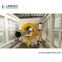 China PVC Pipe Extrusion Machine 16-630mm Conical Twin Screw PLC Control High Efficiency Production Line for sale