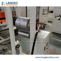 China WPC Decking Extrusion Line with Vacuum Calibration Embossing System and Conical Twin Screw Design for sale