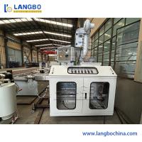 China WPC Decking Extrusion Machine 120-150kg/h Output PLC Control 6m Calibration Table for sale