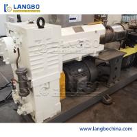 China WPC Decking Extrusion Machine 120-150kg/h Output PLC Control 6m Calibration Table for sale