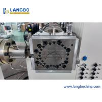 China Plastic PVC Profile Extrusion Line Smooth and Shinny Surface for Producing Round Profile for sale