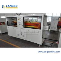 China Plastic PVC Profile Extrusion Line Smooth and Shinny Surface for Producing Round Profile for sale