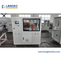 China PVC Profile Extrusion Machine 250KG/H Conical Twin Screw PLC Control System for sale