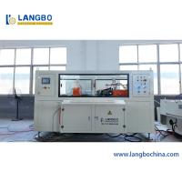 China PC LED Light Cover Extrusion Line 65mm 22kW Single Screw Vacuum Calibration Water Cooling System for sale