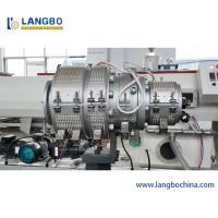 China 16-630mm Double Screw PVC Pipe Extrusion Line with Automatic Cutting for Water Supply and Drainage for sale