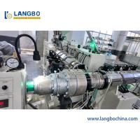 China PVC Pipe Extrusion Line 16-630mm Vacuum Calibration Roundness Control UPVC Pipe Production Machine for sale