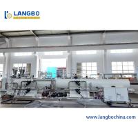 China PVC Pipe Extrusion Line With Diameter Range 16 To 630 Millimeters And Extruder Power From 22 To 160 Kilowatts For Pipe Production for sale