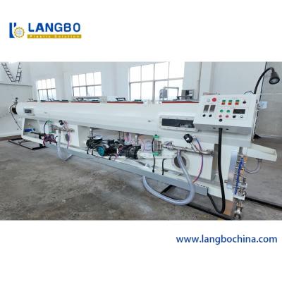 China 125mm PVC Pipe Extrusion Machine with Conical Twin Screw and Full Automatic Control for sale