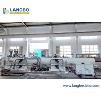 China PVC Pipe Extrusion Machine 16-630mm Twin-Screw Design Accurate Diameter Control for sale