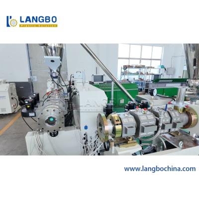 China Plastic PVC Pipe Extruder Machine/20-110mm PVC Water Supply Drainage Pipe Production Line for sale