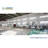 China 20mm to 110mm PVC Plastic Two Output Cavity Extruder Machine Production Line for sale