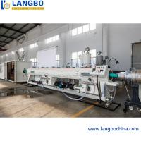 China PVC Pipe Extrusion Line 16-630mm Twin-Screw Extruder PLC Control UPVC Pipe Production for sale