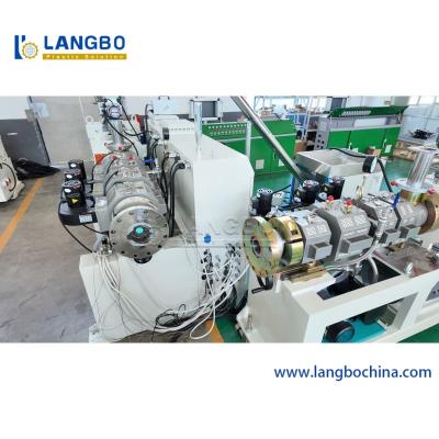 China 16 to 1600mm Plastic PVC PPR PE HDPE Water Supply Drainage Irrigation Gas Pipe Making Machine Extrusion Line for sale