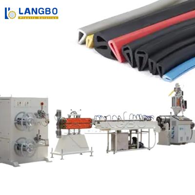 China PLC Controlled PVC Sealing Strip Production Line 45-75mm Screw for Automotive Door Seals for sale