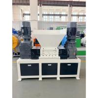China Double Shaft Shredder Machine Low Speed High Torque 500-2000 kg per Hour for Plastic Recycling for sale