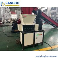 China Double Shaft Shredder Machine Low Speed High Torque 500-2000 kg per Hour for Plastic Recycling for sale