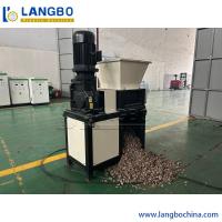 China Double Shaft Shredder Low Speed High Torque 500-2000 kg/h for Plastic Recycling for sale
