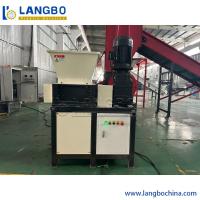China Double Shaft Shredder Machine for Plastic Recycling 500-2000 kg/hr Low Speed High Torque for sale