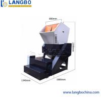 China Pet Bottle Crushing Machine Alloy Steel Knives Uniform Crushing Output for sale