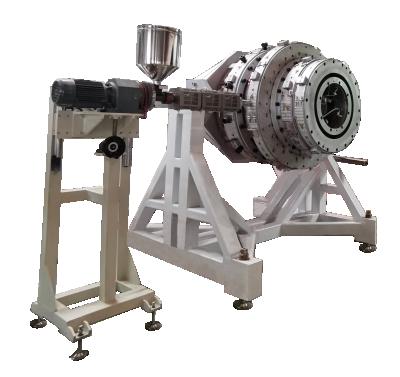 China 315-630MM Diameter Red Color PE Pipe Making Machine , PE Pipe Extrusion Line for sale