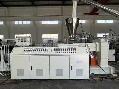 China Plastic Water Conduit Drainage Duit Hose Making Extruder Machine Production Line with Double Screw for sale