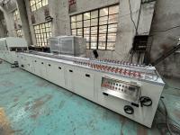 China Langbo Plant PVC surface-mount skirting board with PVC laminating and pulverizing machine for sale