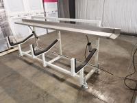 China Langbo Plant PVC surface-mount skirting board with PVC laminating and pulverizing machine for sale