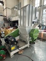 China Big Blue bottle thin thickness waste crusher machine Durable PVC Pipe Profile Plastic Crusher for Eco-Friendly Production for sale