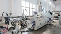 China 500mm HDPE Thin Wall Jacket Pipe Production Line Full-automatic Thermal Insulation PE Extrusion Line for sale