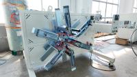 China Plastic HDPE PE Pex Pipe Tube Soft PVC Hose Single Double Disk Coiler for sale