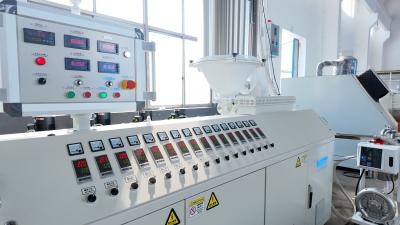 China PE Pipe Extrusion Line with 16-110mm Diameter with gravimetric dosing unit for sale