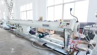 China 20-110mm PE HDPE LDPE PPR Plastic Water Gas Oil Supply Hose Pipe Tube Extrusion Production Line for sale
